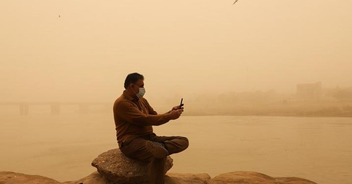 Dust Storms Sweep Iran