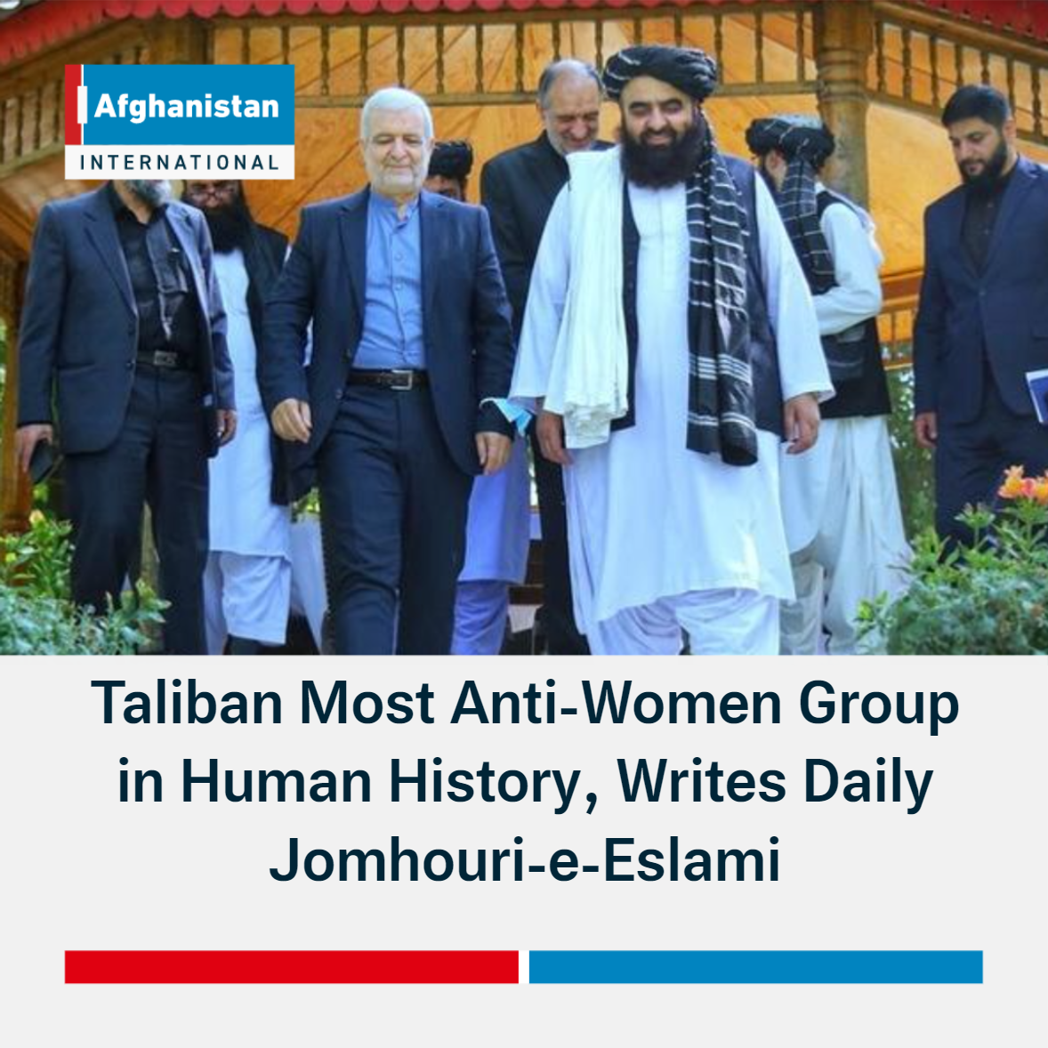 Taliban Most Anti-Women Group in Human History, Writes Daily Jomhouri-e ...