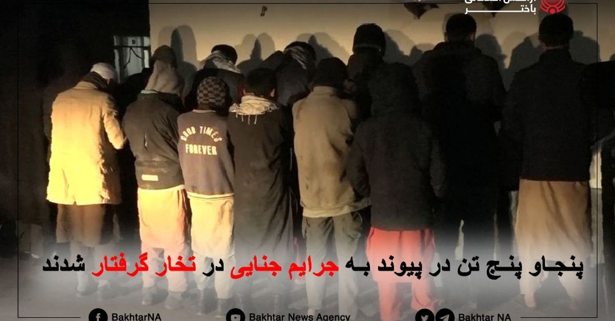 باختر طالبان در تخار در یک ماه ۵۵ نفر را به اتهام جرایم جنایی