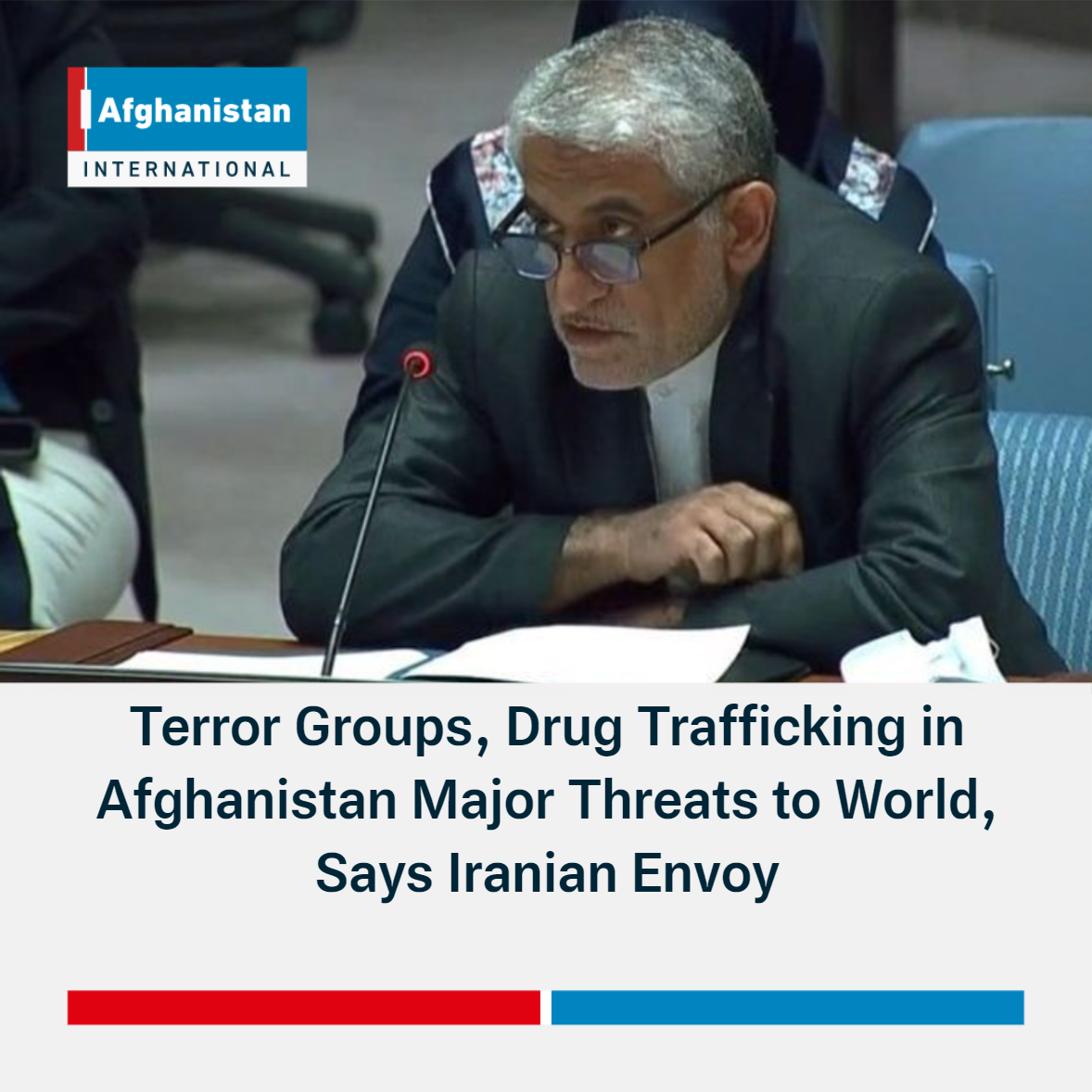 Terror Groups, Drug Trafficking in Afghanistan Major Threats to World ...