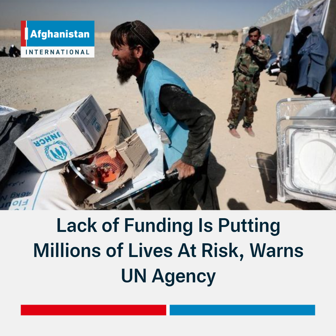 Lack of Funding Is Putting Millions of Lives At Risk, Warns UN Agency